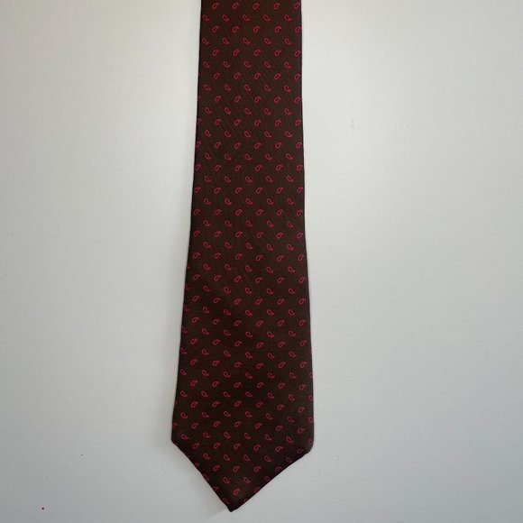 Ohrbach's | Accessories | Vintage Ohrbachs Mens Tie In Brown | Poshmark